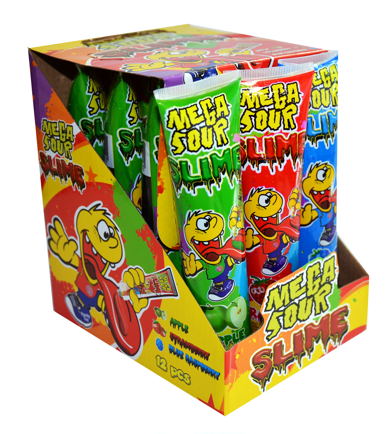 Mega sour slim 12*120gr – Noor Star AB